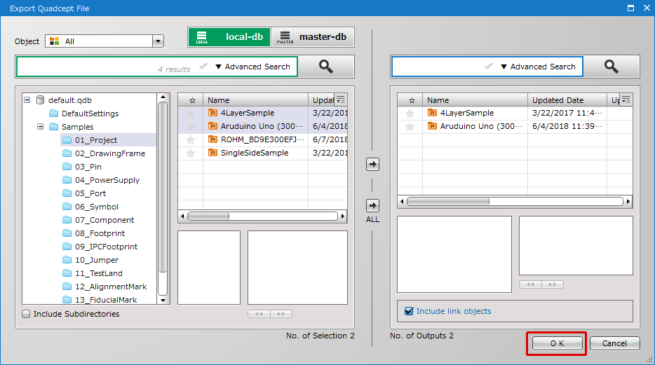 Quadcept - Exporting Quadcept File